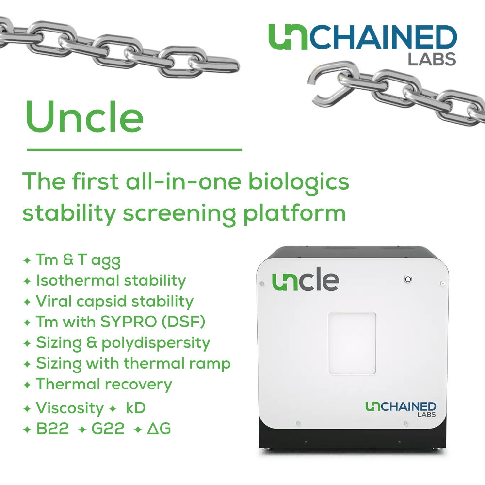 Uncle生物製劑穩定性分析儀 - 《博克科技》專業服務‧誠心以赴 Always for You